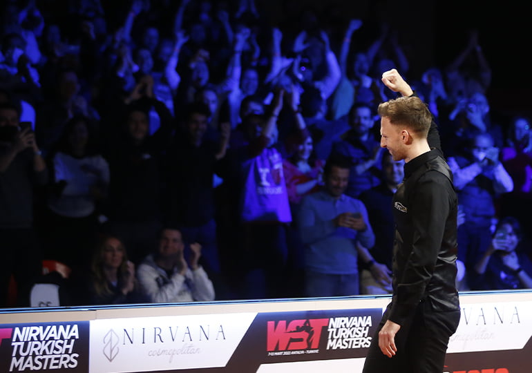 Dünya Snooker Turnuvası Nirvana Turkish Masters'ın şampiyonu belli oldu